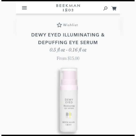 Beekman 1802 | Skincare | Beekman 82 Dewy Eyed Illuminatingdepuffing ...